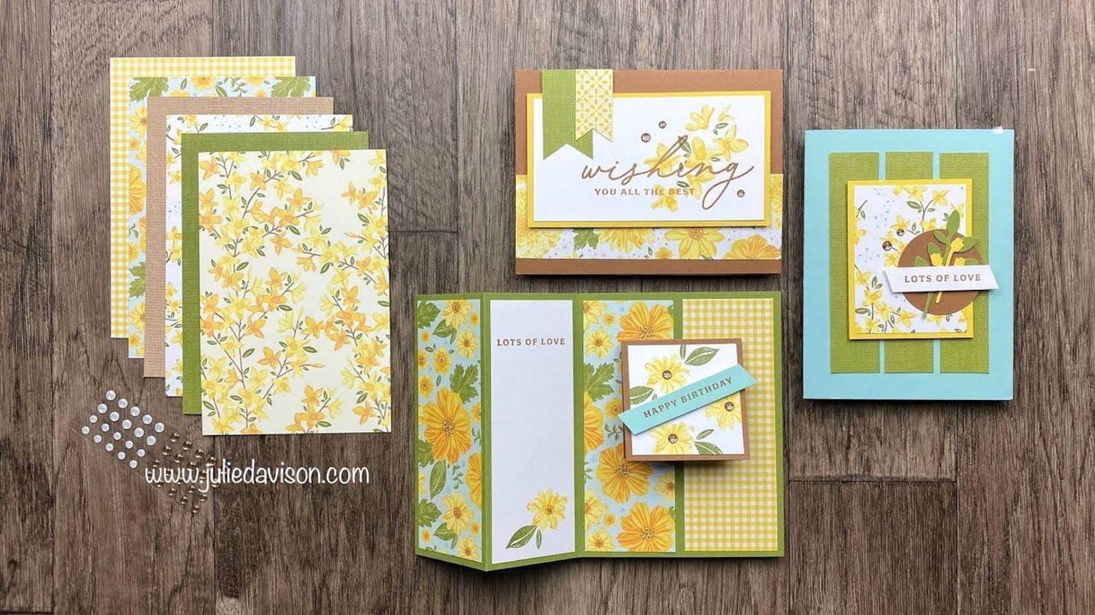 PDF - Stampin' Up! Floral Delight Card Tutorials - Etsy