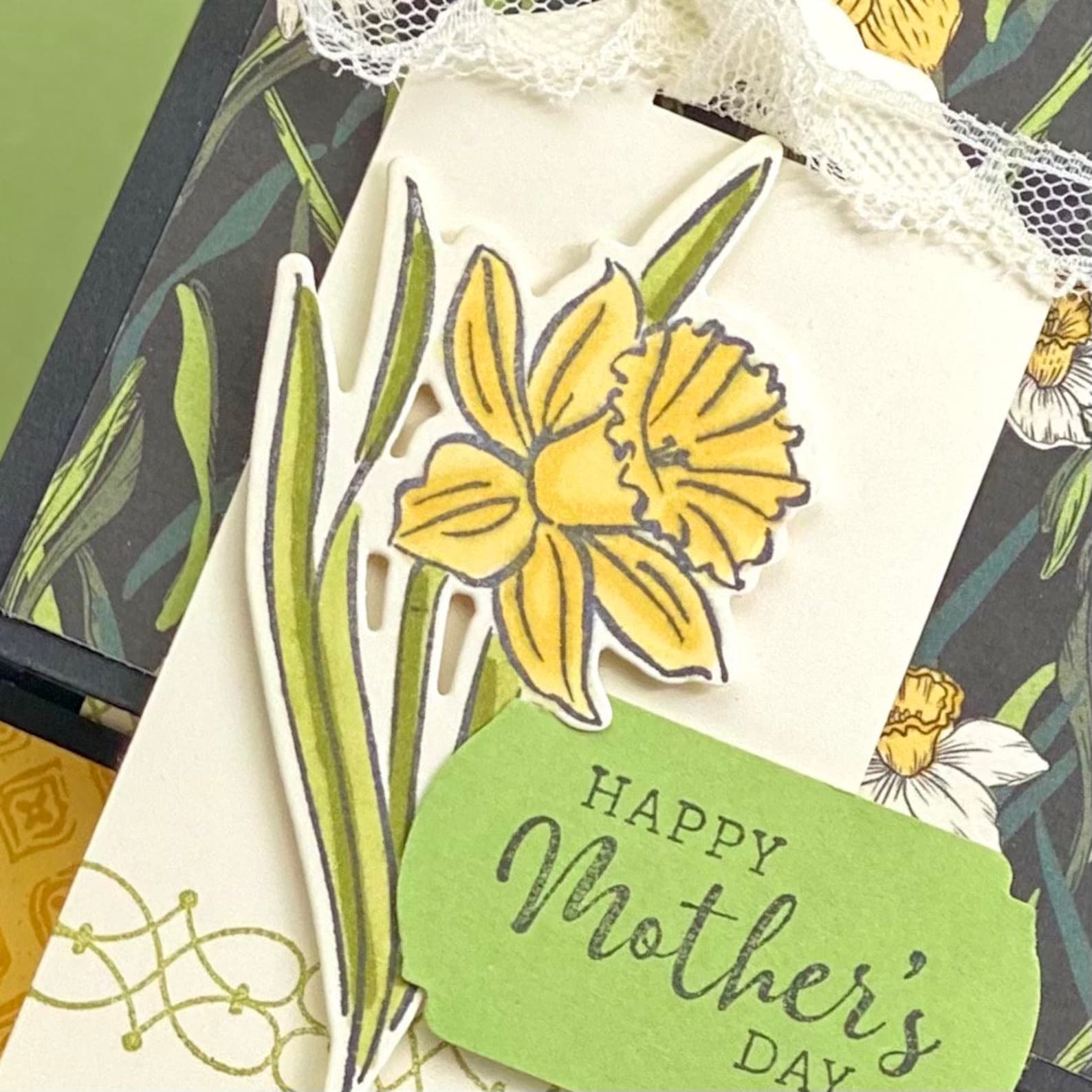 Stampin' Up! Daffodil Daydream Card Tutorials - PDF ONLY - Etsy