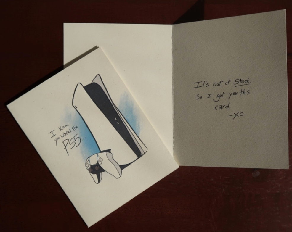 PS5 Card - Etsy