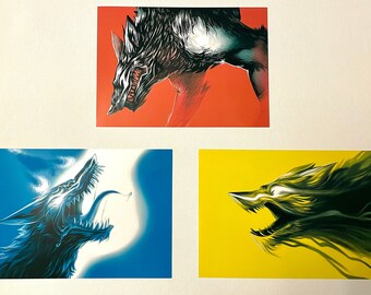 Beast of Darkness - Etsy