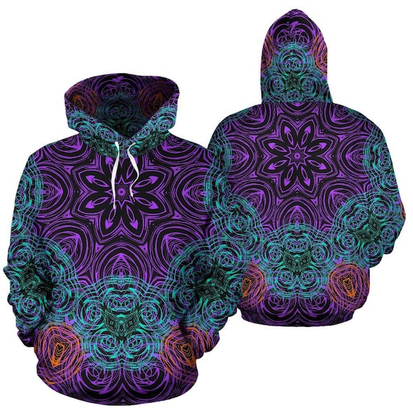 Psychedelic Sweater - Etsy