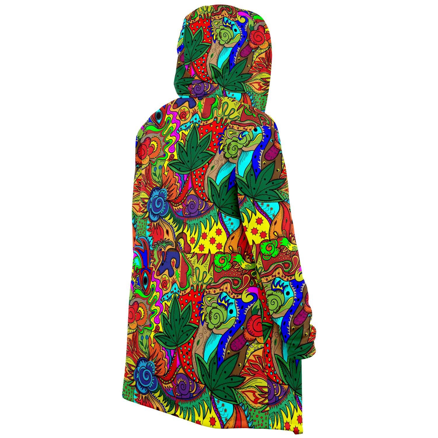 Stoner Psychedelic Dream Cloak Fun Colorful Festival Cloak | Etsy