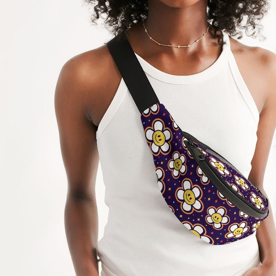 Smiley Face Emoji Flower Fanny Pack sold by Ganesh Singh | SKU 23946834 ...