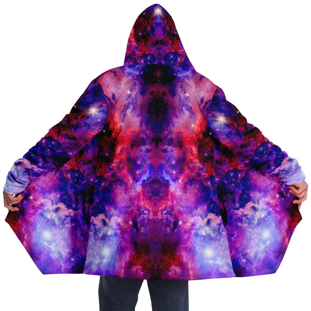 Psychedelic Deep Space Rave Cloak Stars Nebula Cosmic Dust, Outerspace ...