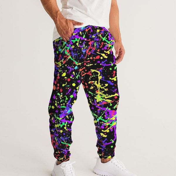 Men Paint Splatter Pants - Etsy