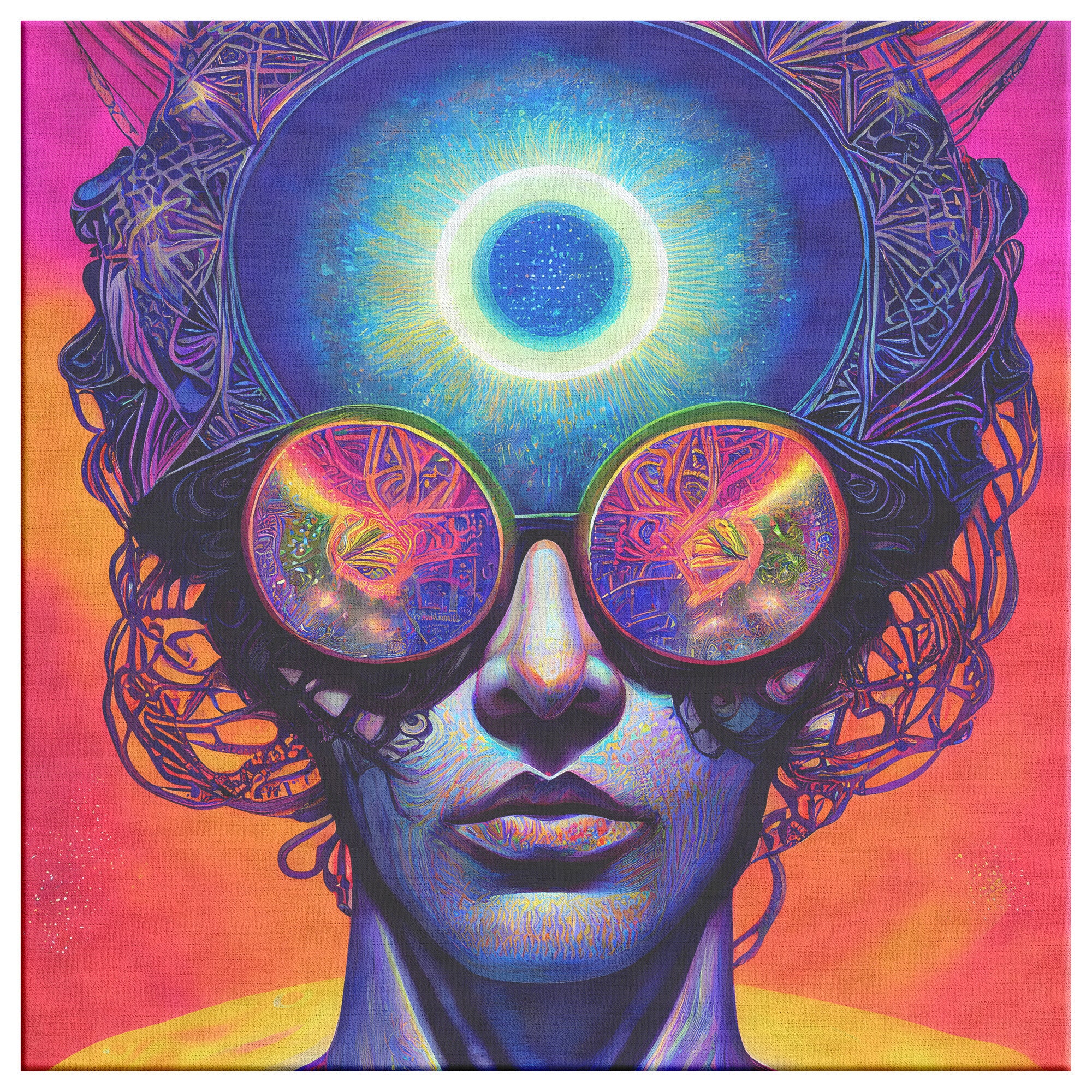 Trippy Third Eye Art