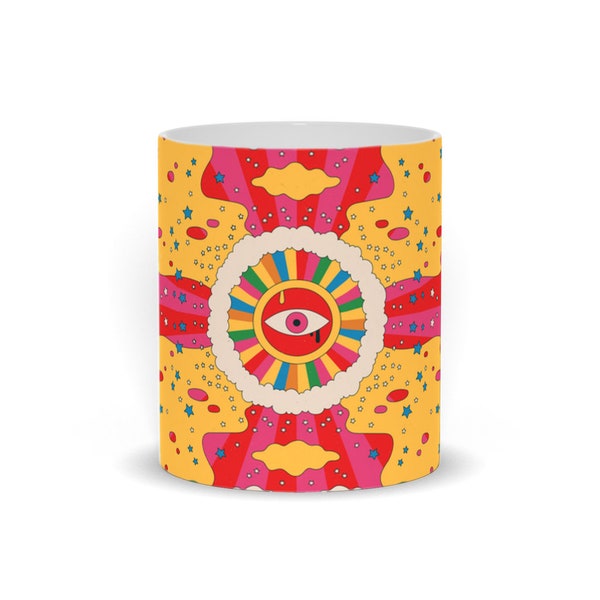 Psychedelic Eye - Etsy