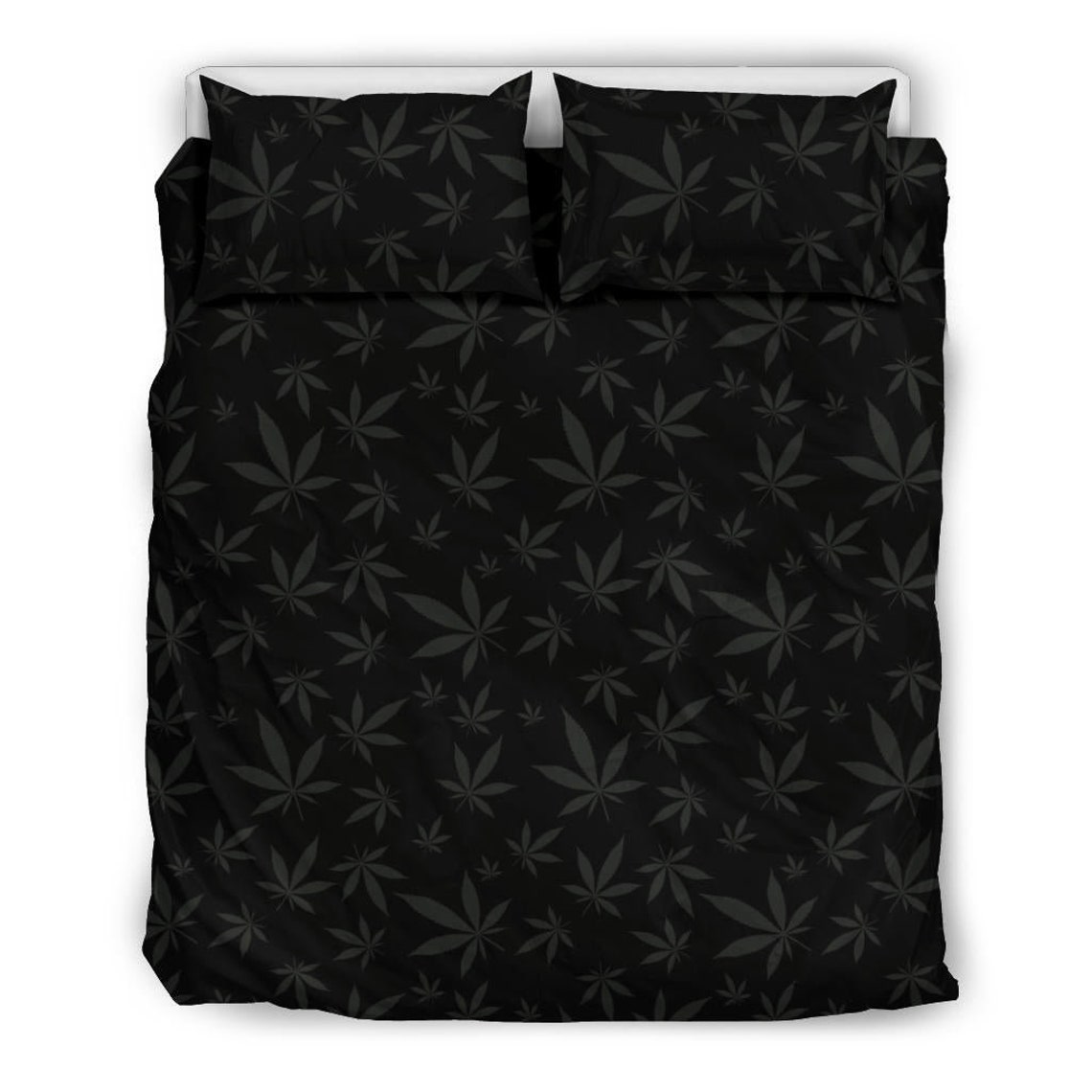 Stoner Bedding Set Marijuana Cannabis Leaves 420 Kush - Etsy