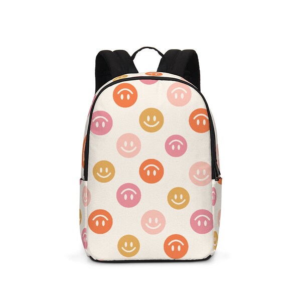 Smiley Face Backpack - Etsy