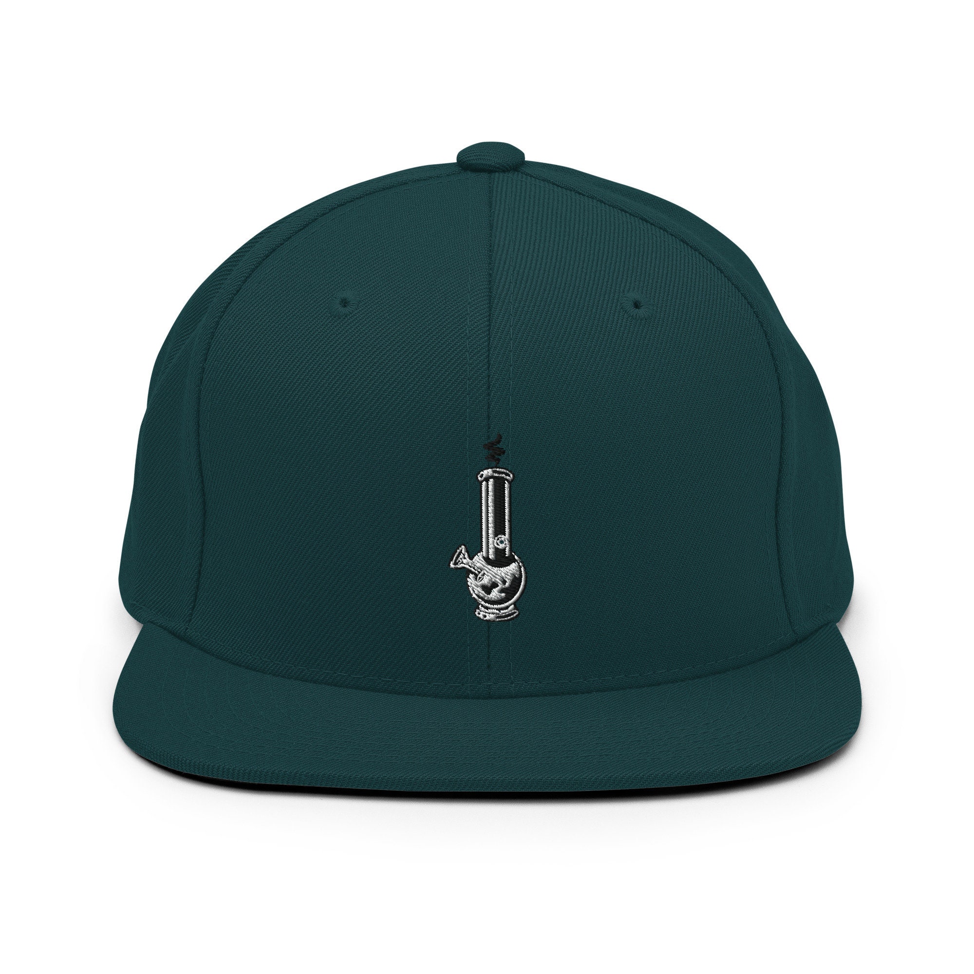 Girl Smoking Weed With Snapback