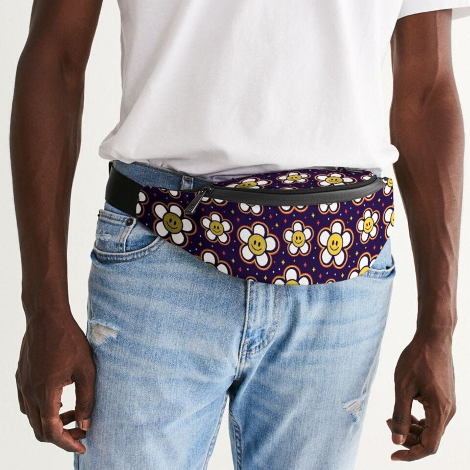Smiley Face Emoji Flower Fanny Pack sold by Ganesh Singh | SKU 23946834 ...