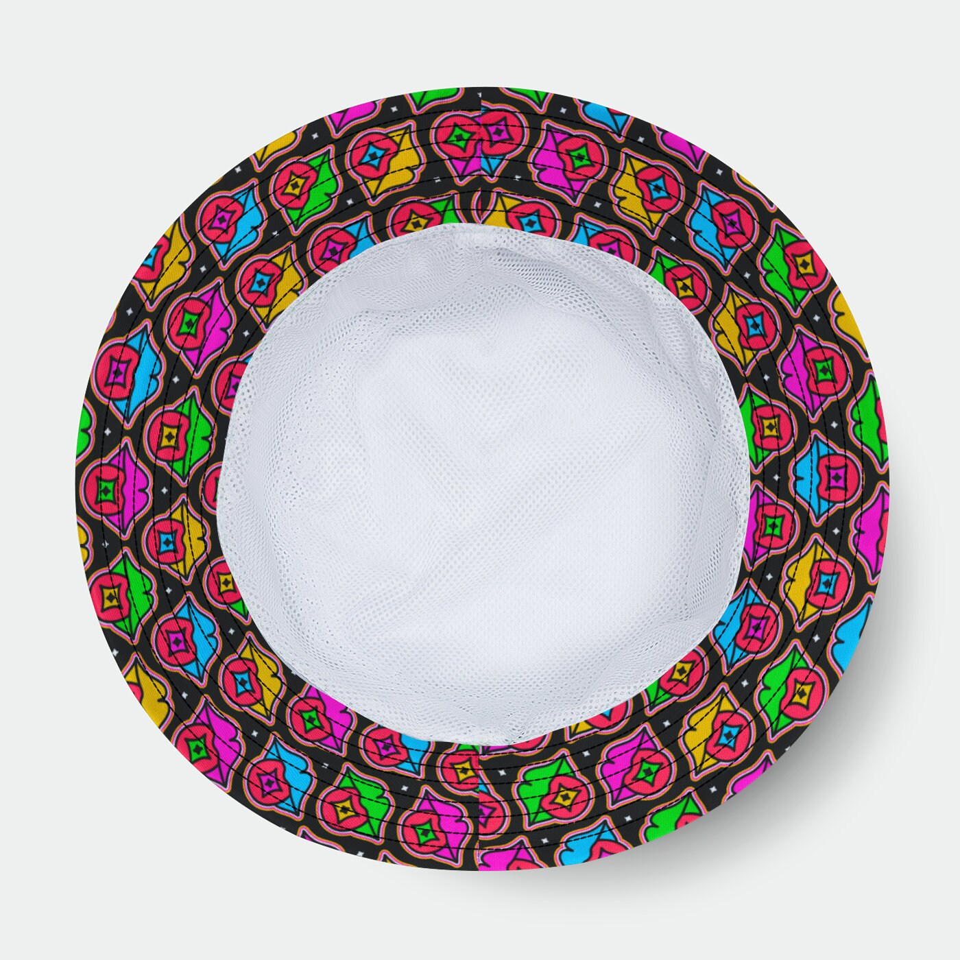 Psychedelic Acid Trip Bucket Hat LSD Colorful Rave Hat EDM - Etsy