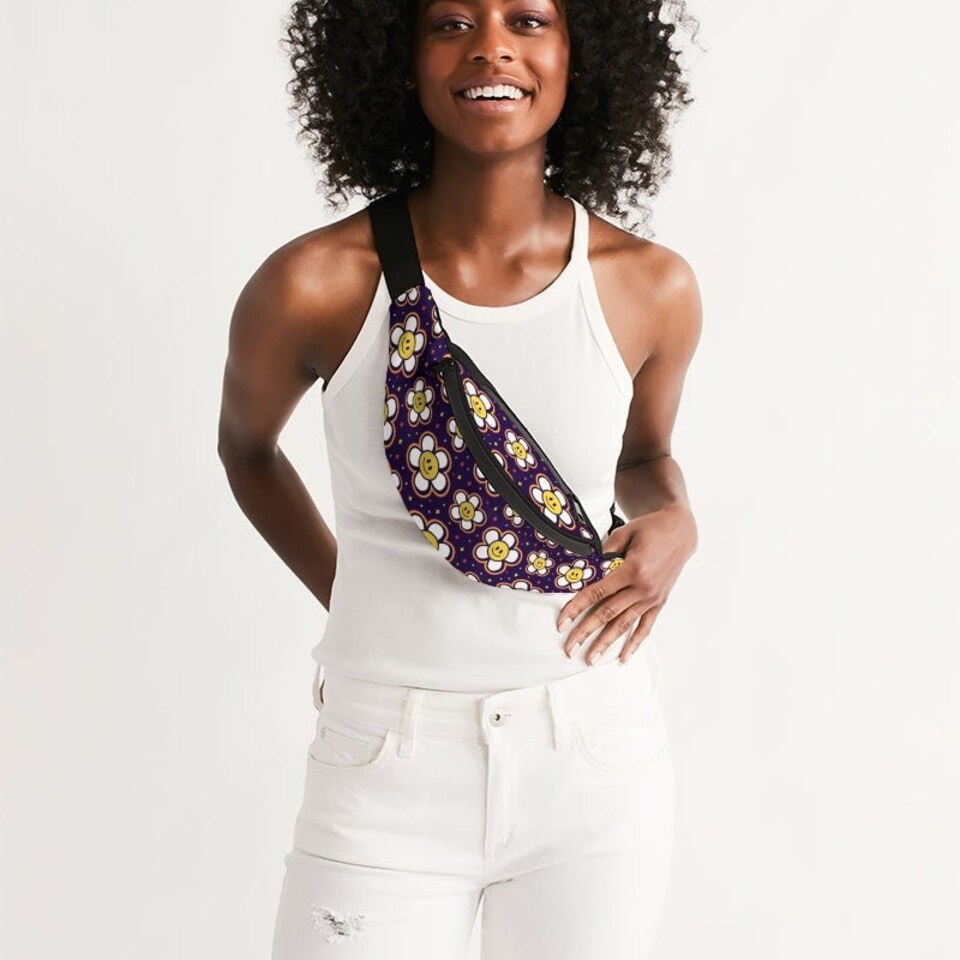 Smiley Face Emoji Flower Fanny Pack sold by Ganesh Singh | SKU 23946834 ...