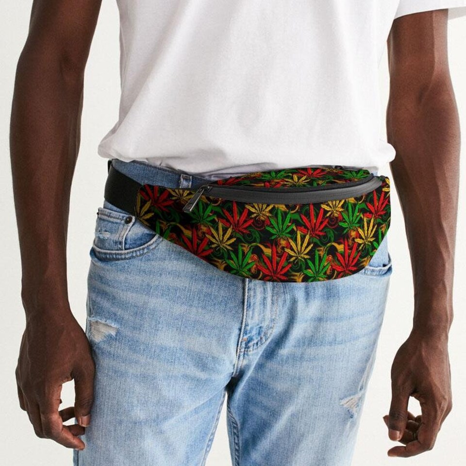 Rasta Ganja Crossbody Fanny Pack sold by Georgi Nikolov | SKU 23946777 ...