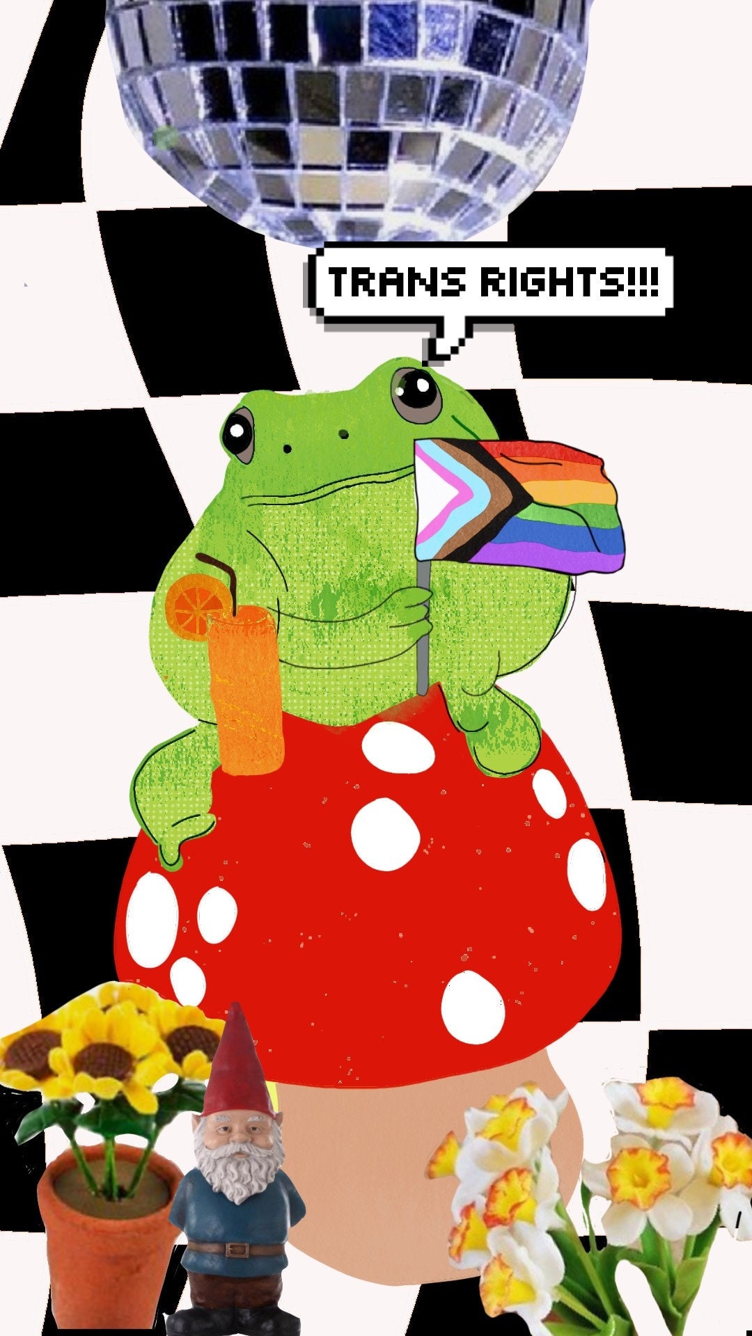 Charity LGBTQ Frog Screensaver - Etsy