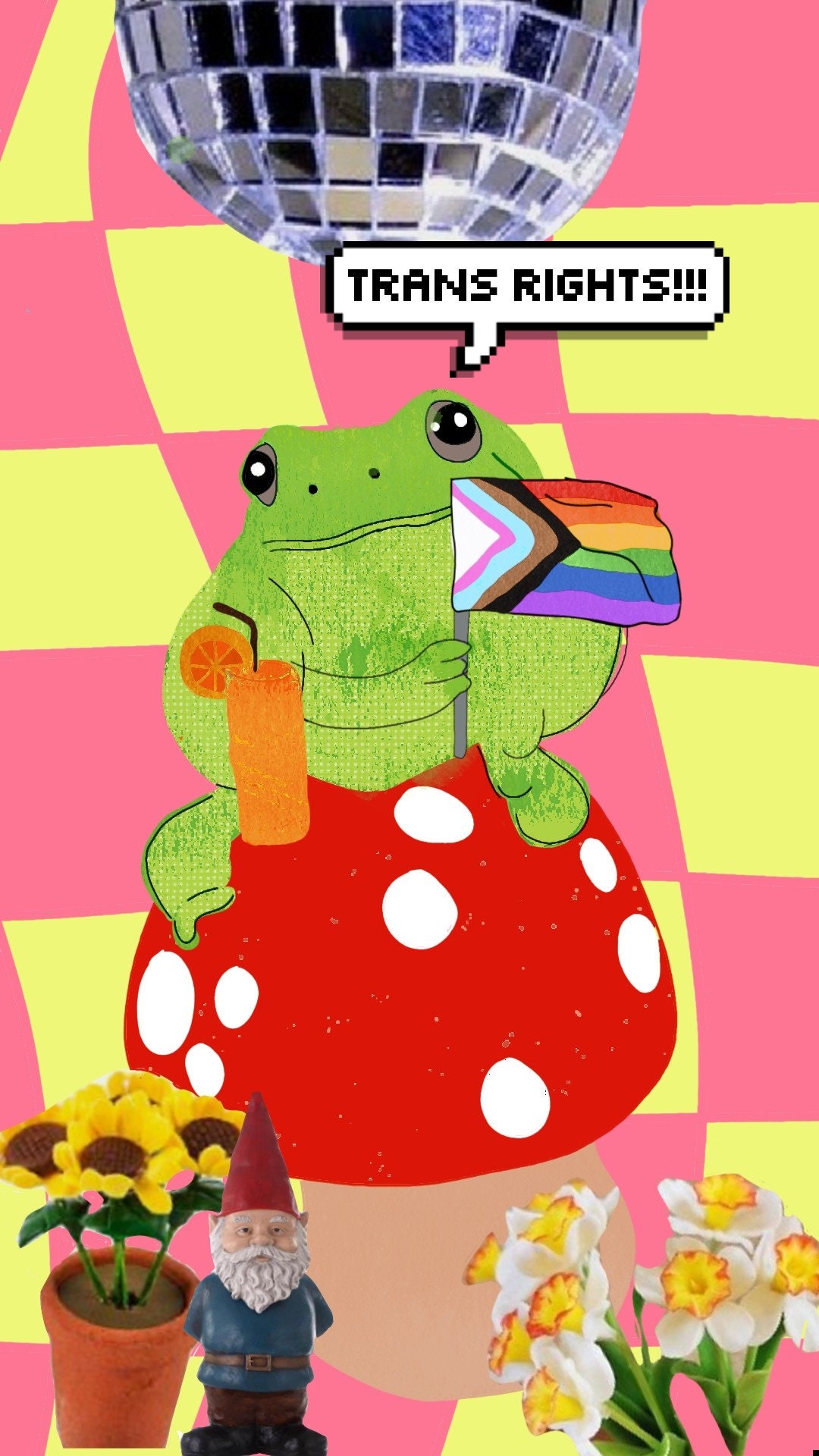 Charity LGBTQ Frog Screensaver - Etsy