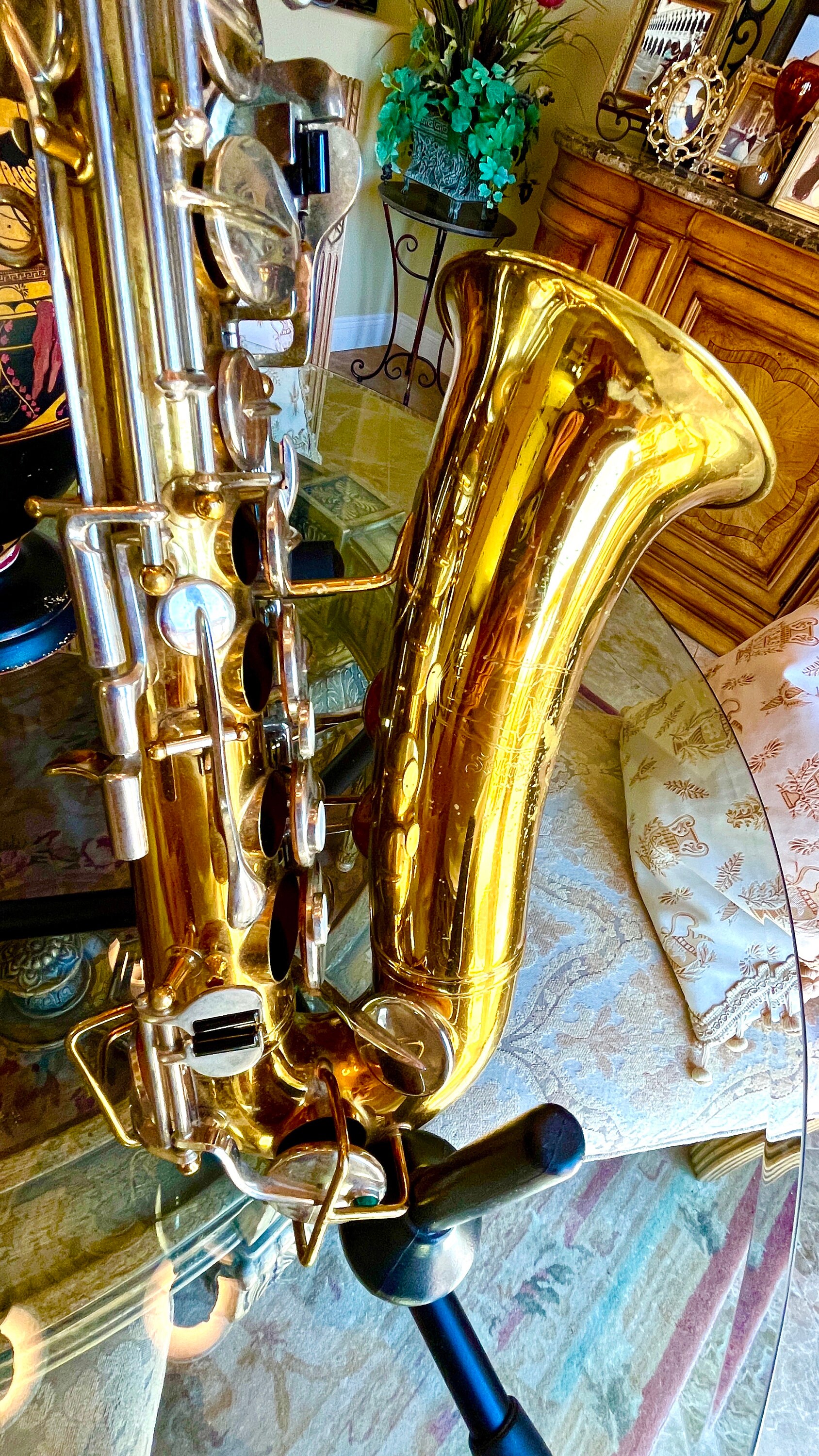Vintage 1950s Selmer Bundy USA Alto Saxophone Highly Valued Low Serial ...