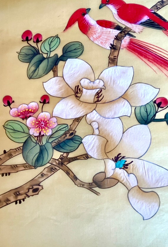 Chinese silk painting store