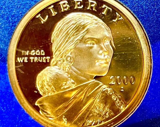 1 US Dollar Sacagawea D 2000 - Etsy
