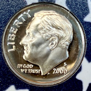 1999 - 2000 United States Mint Coin Proof Set Including the Collectible ...