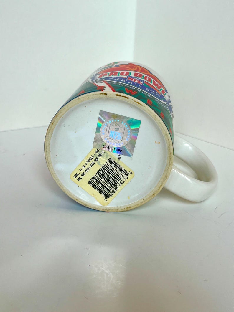 NFL Pro Bowl Millennial 2000 Commemorative Mug From Oahu, Hawaii Aloha ...