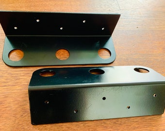 Black Single Wall Mounted Pump Bottle Bracket Only 28mm - Etsy UK