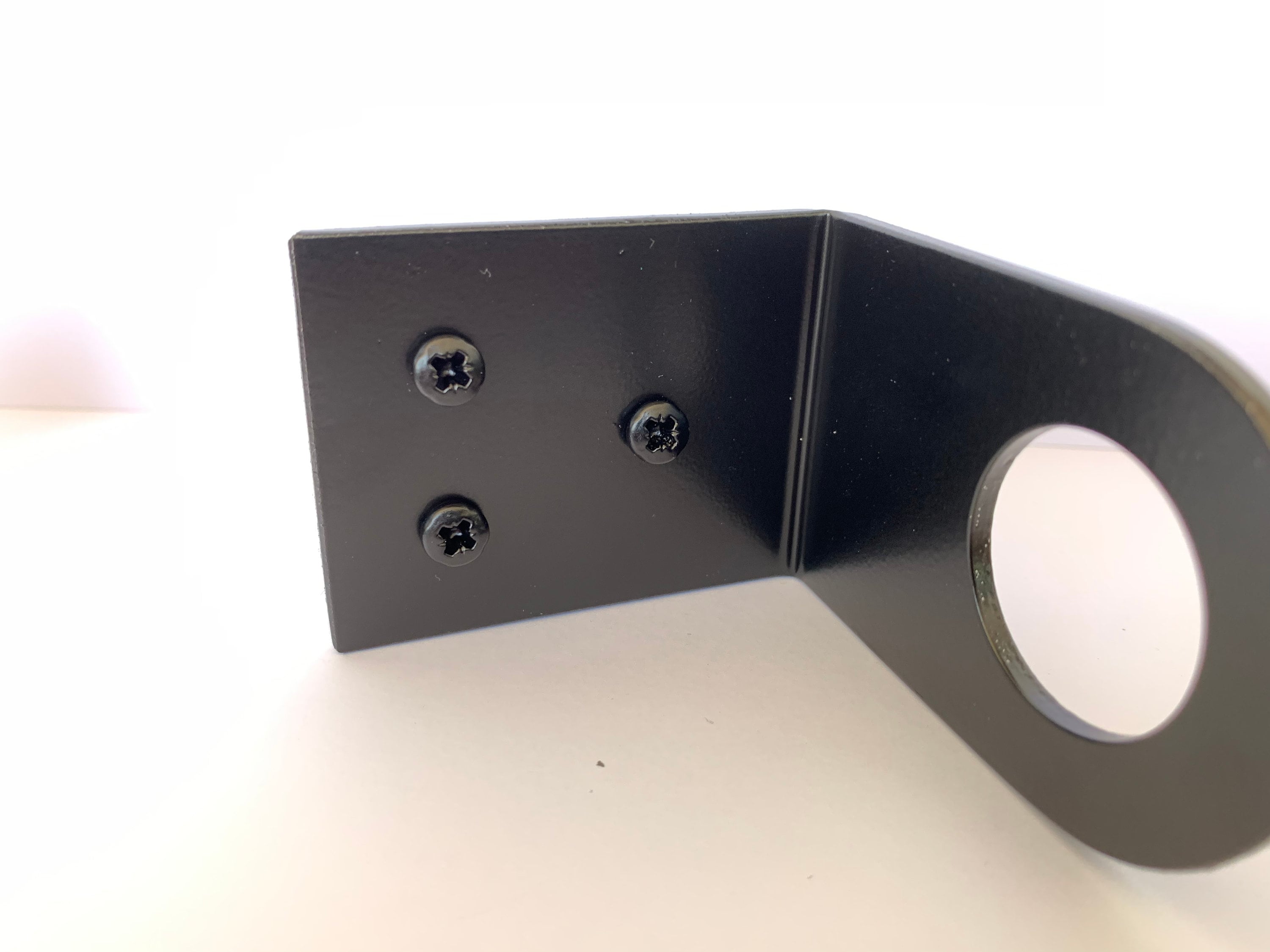 Black Single Wall Mounted Pump Bottle Bracket Only 28mm - Etsy UK