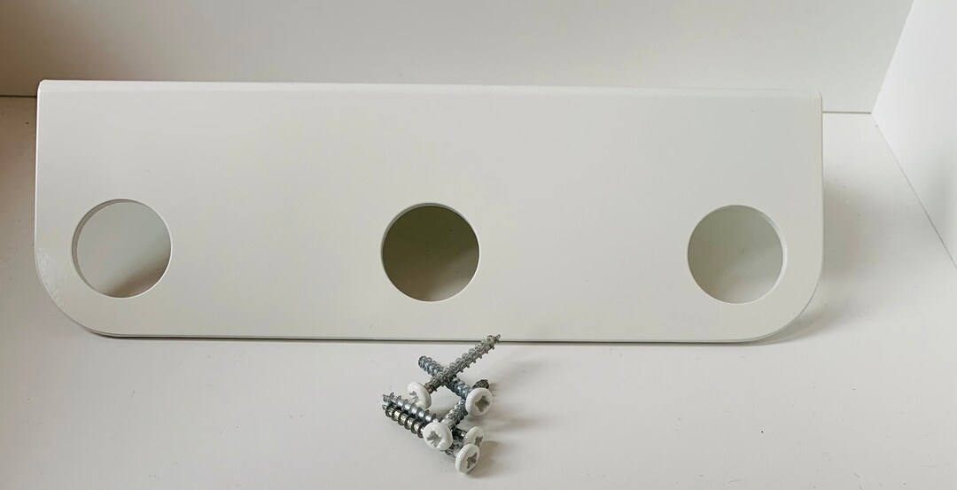 White Triple Wall Mounted Pump Bottle Bracket Only - Etsy