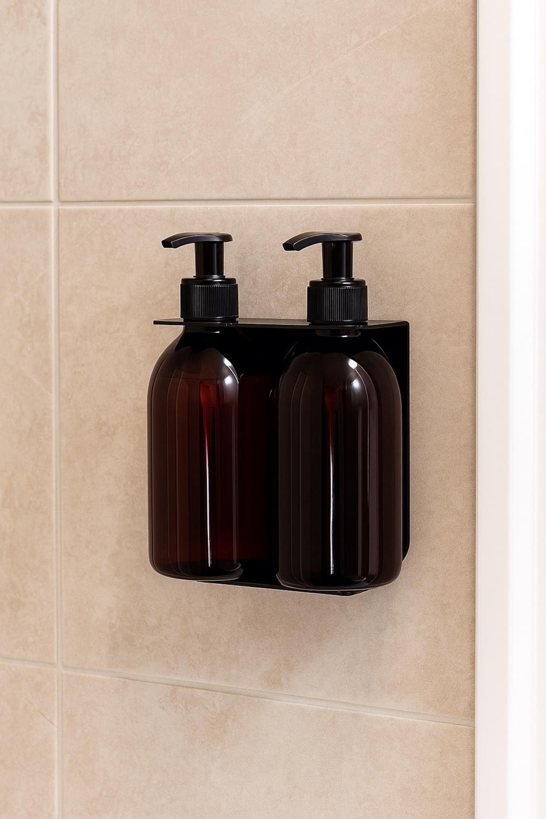 Adjustable, Tamper Proof Wall Mounted Bottle Dispenser: Kitchen ...
