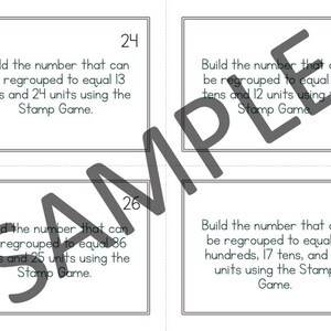 Stamp Game Task Cards and Lesson Suggestions - Etsy