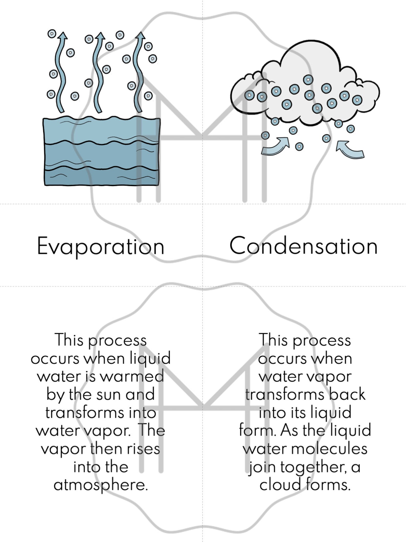 Water Cycle Materials - 3-part Cards, Posters, Sorts, and More! - Etsy