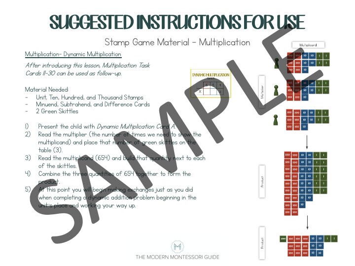 Stamp Game Task Cards and Lesson Suggestions - Etsy