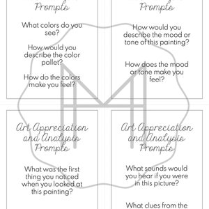Finding Grammar in Works of Art- Summer Theme - Etsy