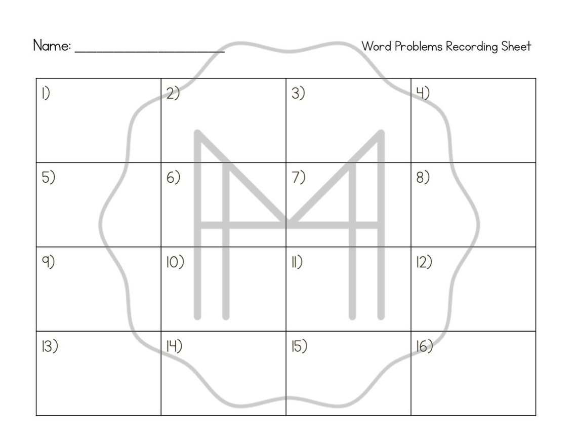 1st Grade Addition and Subtraction Word Problems- Apple Harvest Theme ...