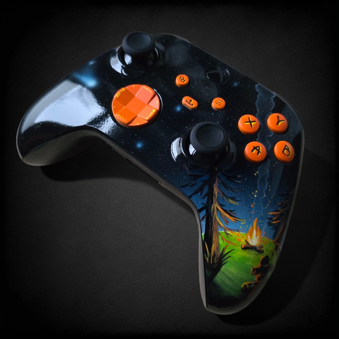Custom Xbox Hand Painted Controller or Faceplate Outer Wilds, Unique ...