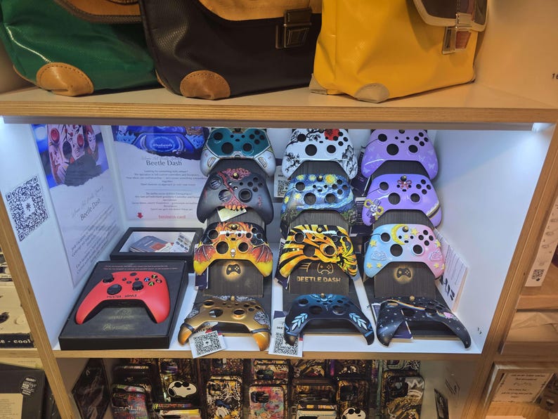 Custom Painted Gaming Controller: Handmade Xbox, PS5, PS4, Scuf ...