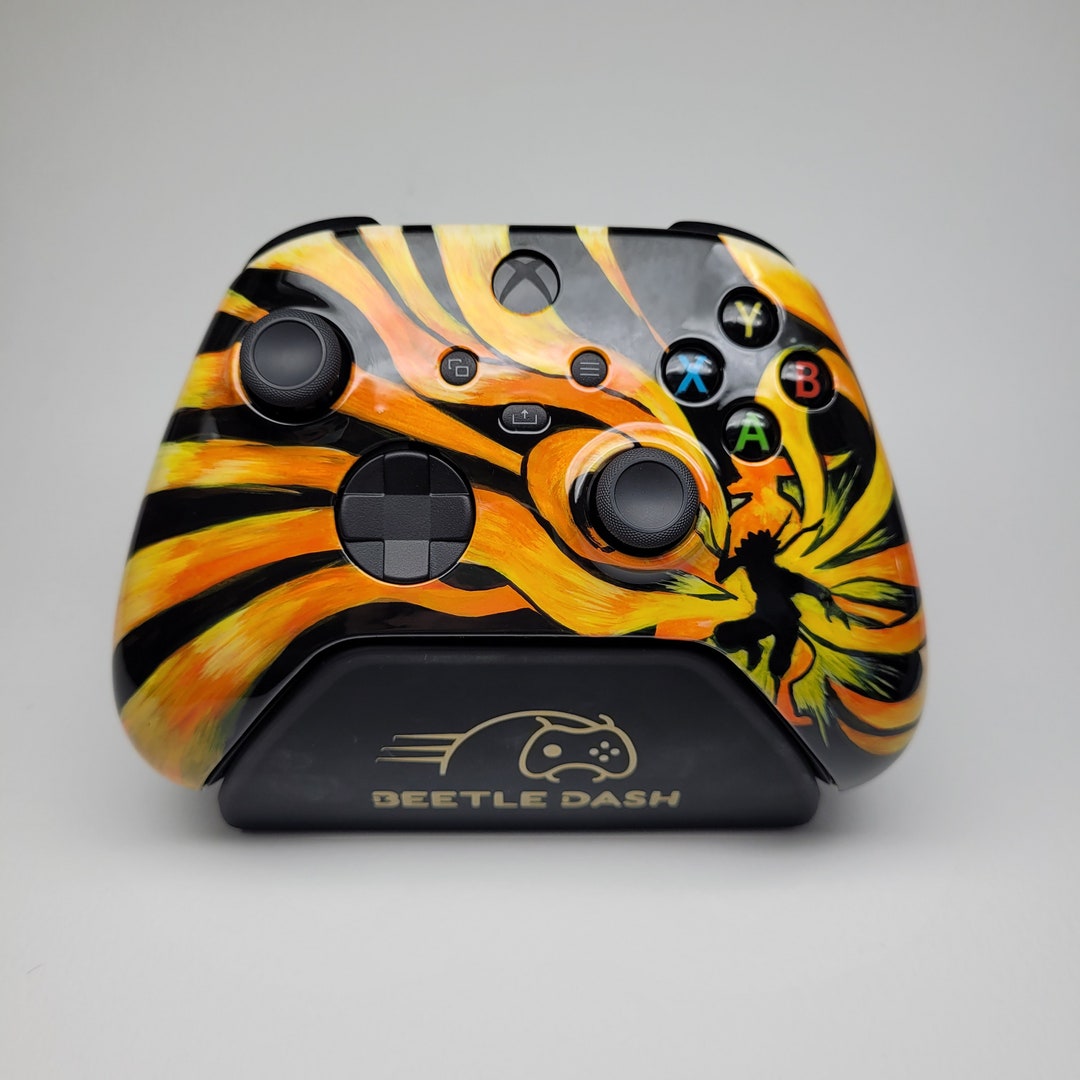 Naruto Inspired Controller Faceplate Kurama and Naruto Shadows Naruto ...