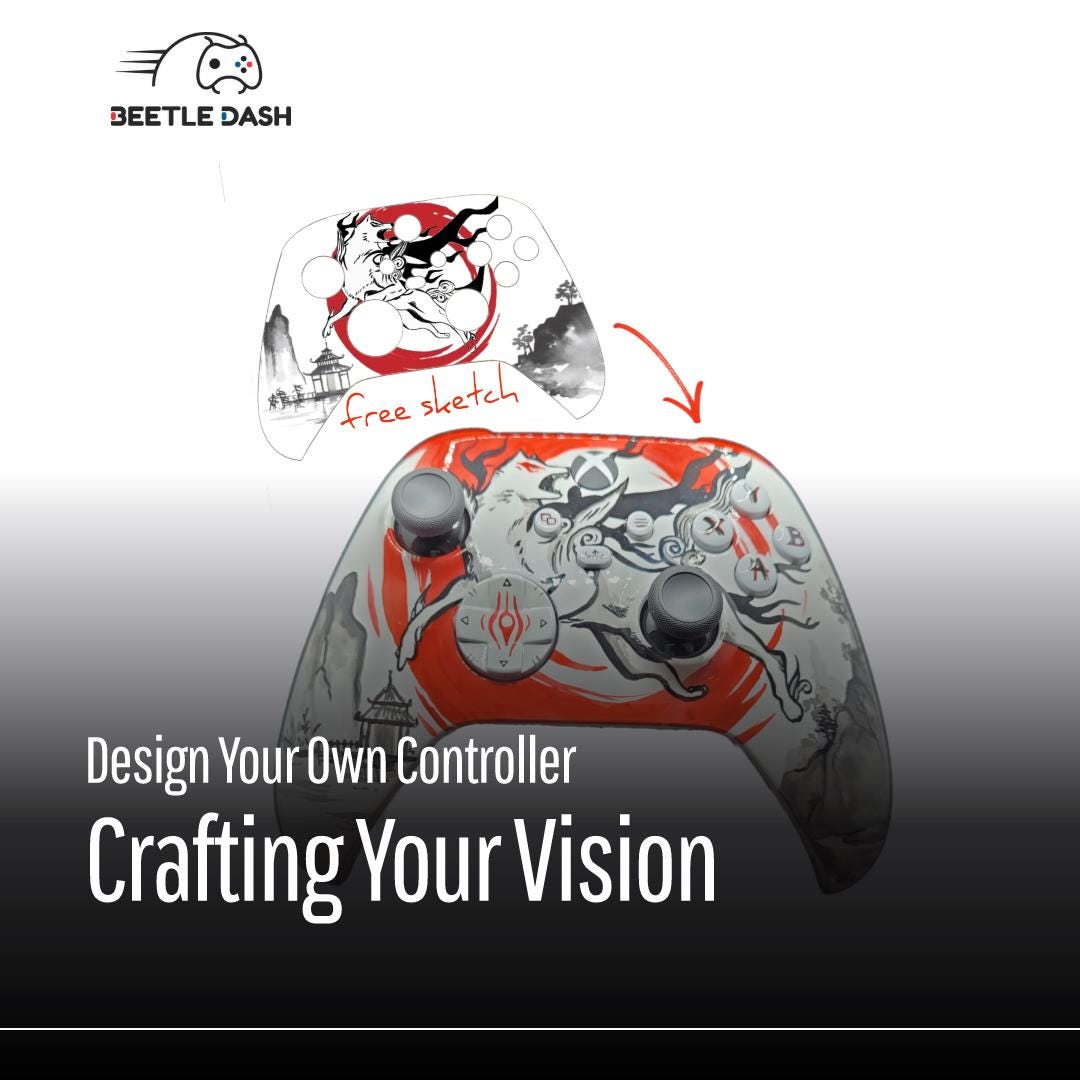 Custom Painted Controller: Personalized Xbox, Playstation, Scuf ...