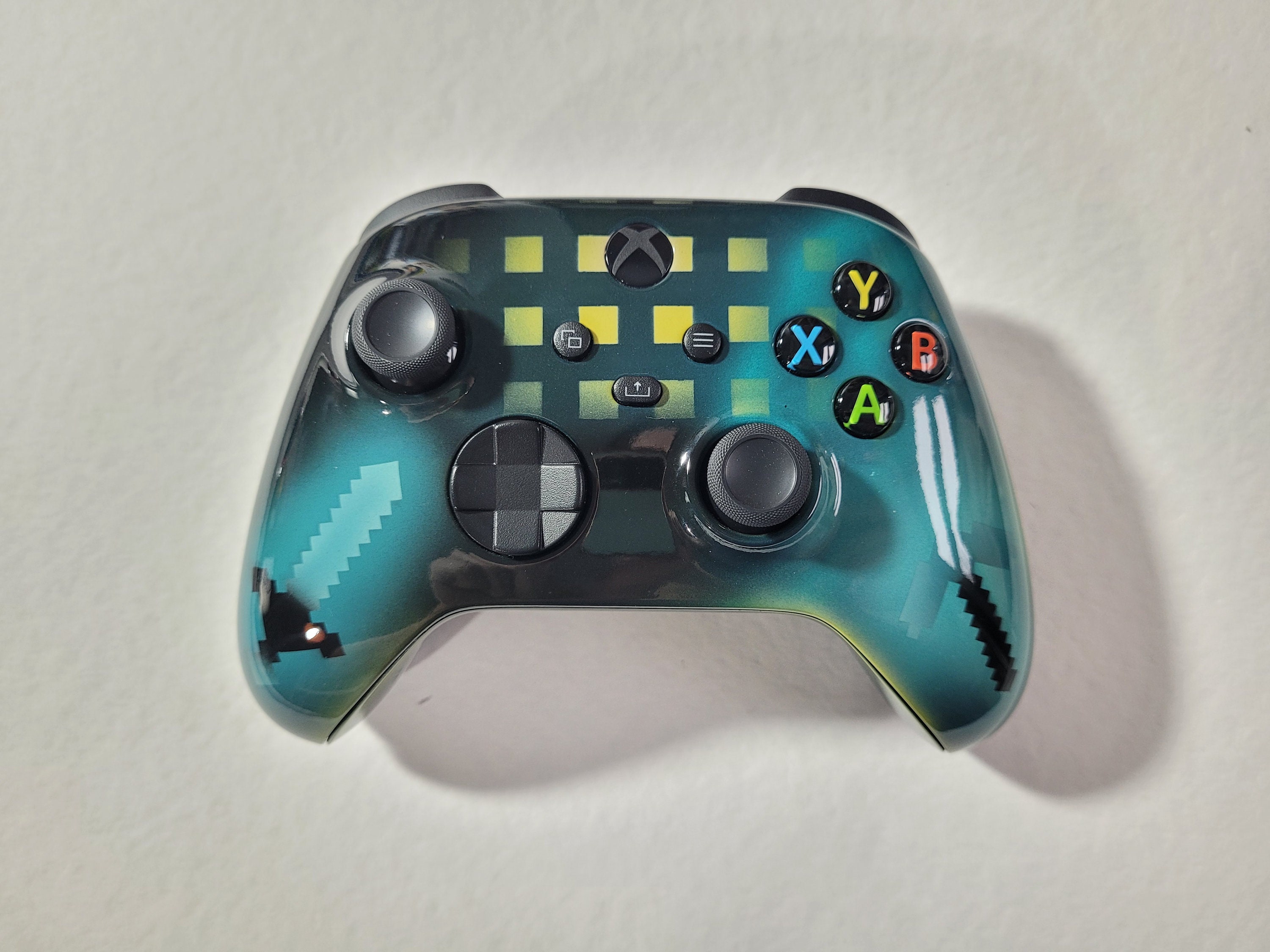 Custom Xbox Series X Controller. Minecraft. Terraria. Retro - Etsy