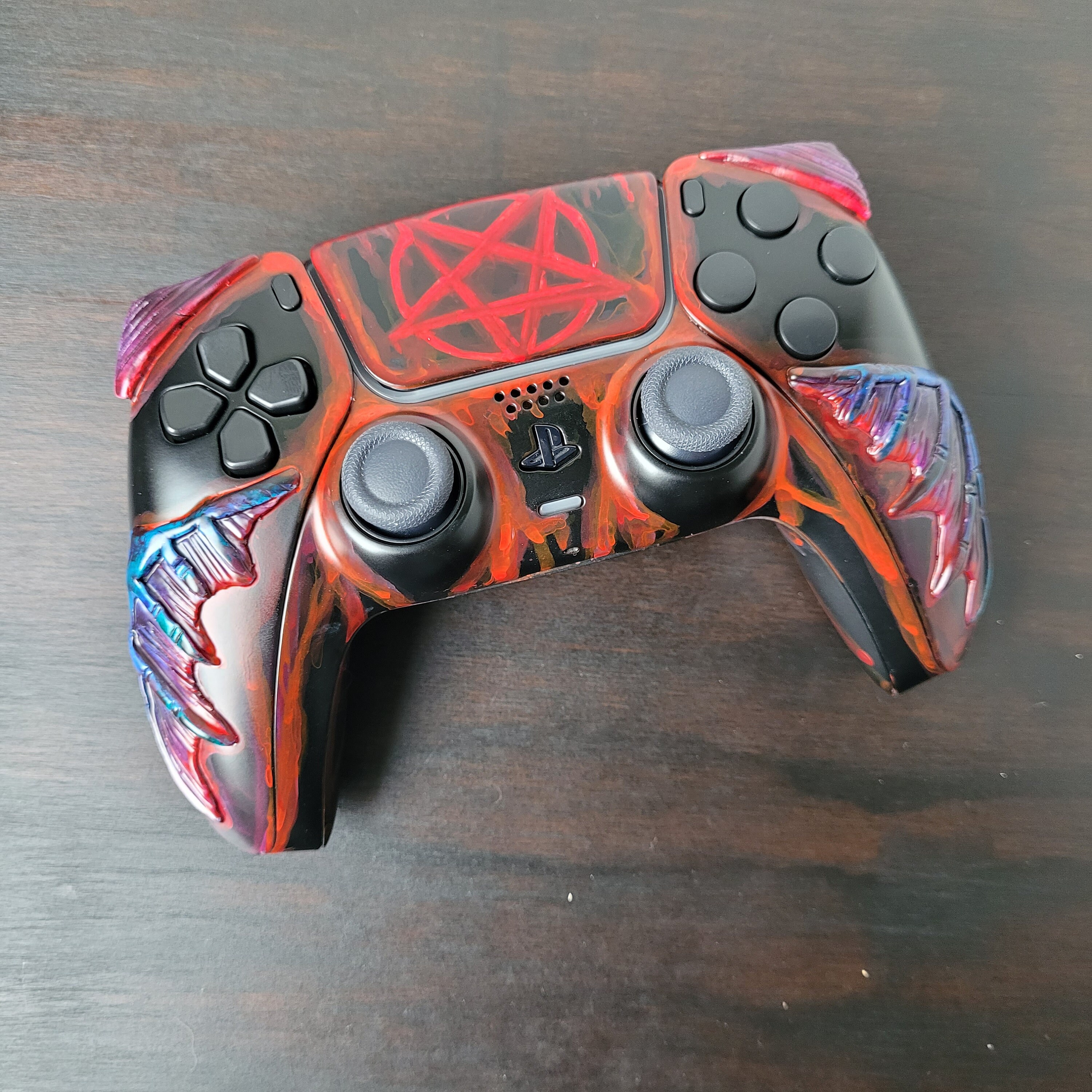 Gift for Gamer. Custom Diablo IV Inspired Controller Faceplate. Demon ...