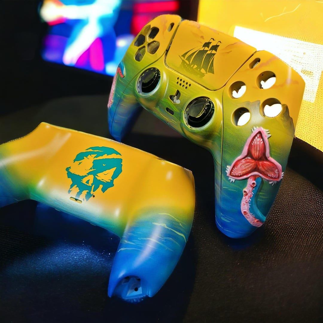 Sea of Thieves Custom Controller Faceplate Game Merch Gift for Gamer ...