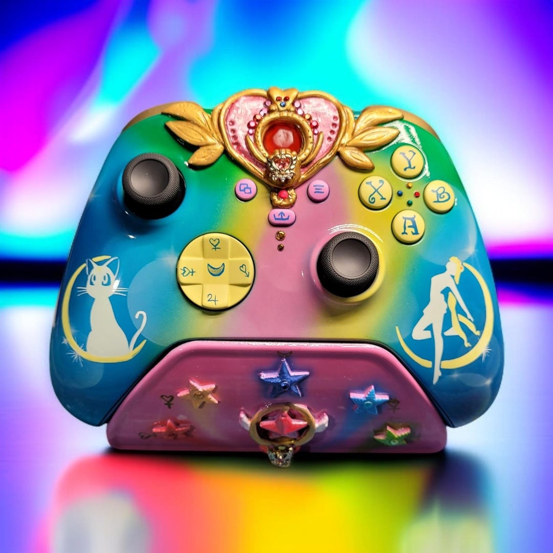 Sailor Moon Merch Custom Controller, Anime Controller Gift, Gamer Gift ...