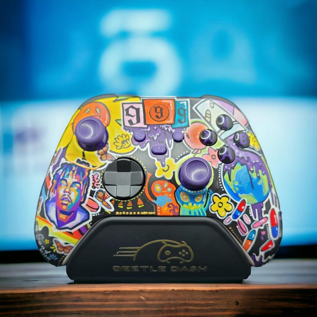 Juice WRLD Custom Hand Painted Xbox Controller or Faceplate, Album ...