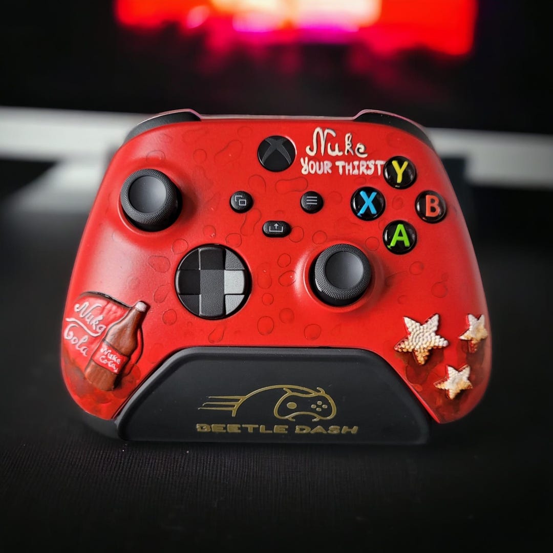 Nuka Cola Fallout, Custom Xbox, Custom Controller, Game Controller ...