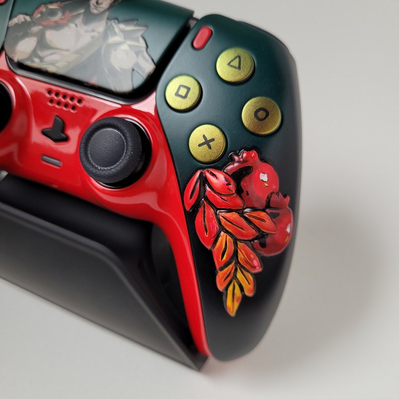Hades Game Custom Hand Painted Zagreo Controller Ps5 Dual Sence Gift ...