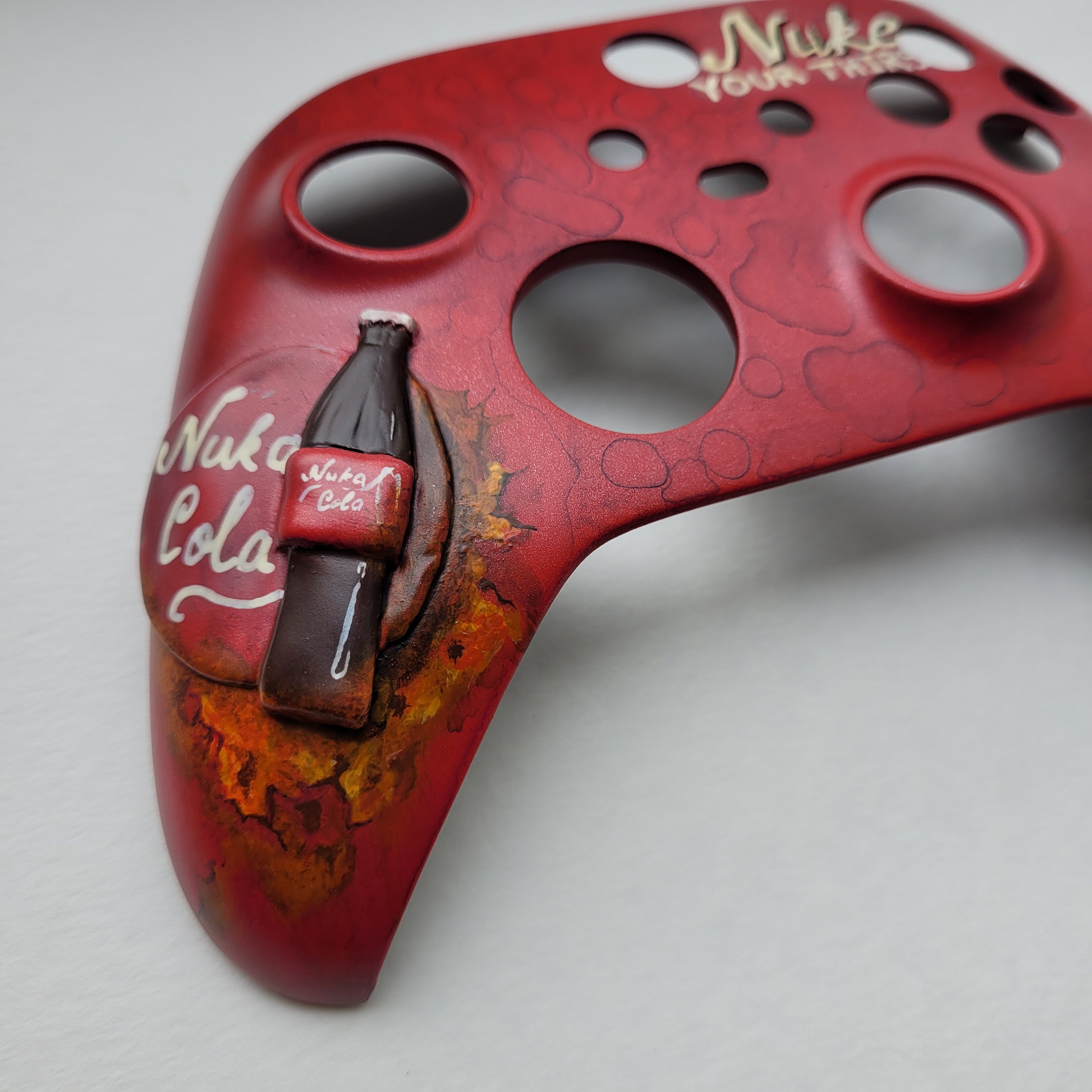 Handmade Fallout Controller Faceplate Fallout Nuke Gift for Dad Custom ...