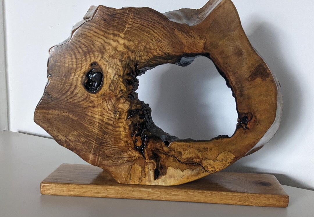 Aquatic Unique, One-off, Hand Made Abstract Wood Sculpture Using ...