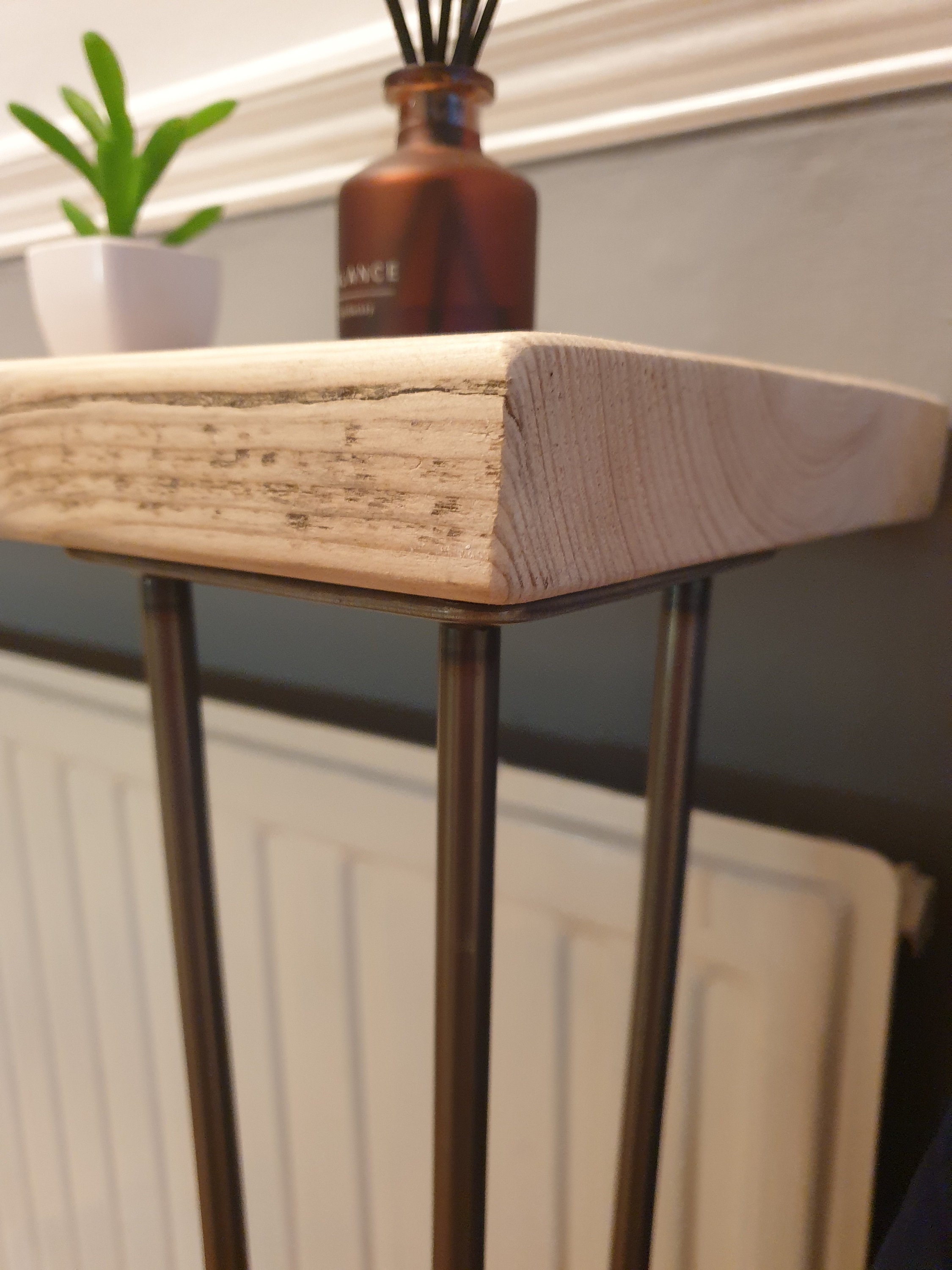 Reclaimed Scaffold Console Table Hallway Radiator Cover - Etsy UK