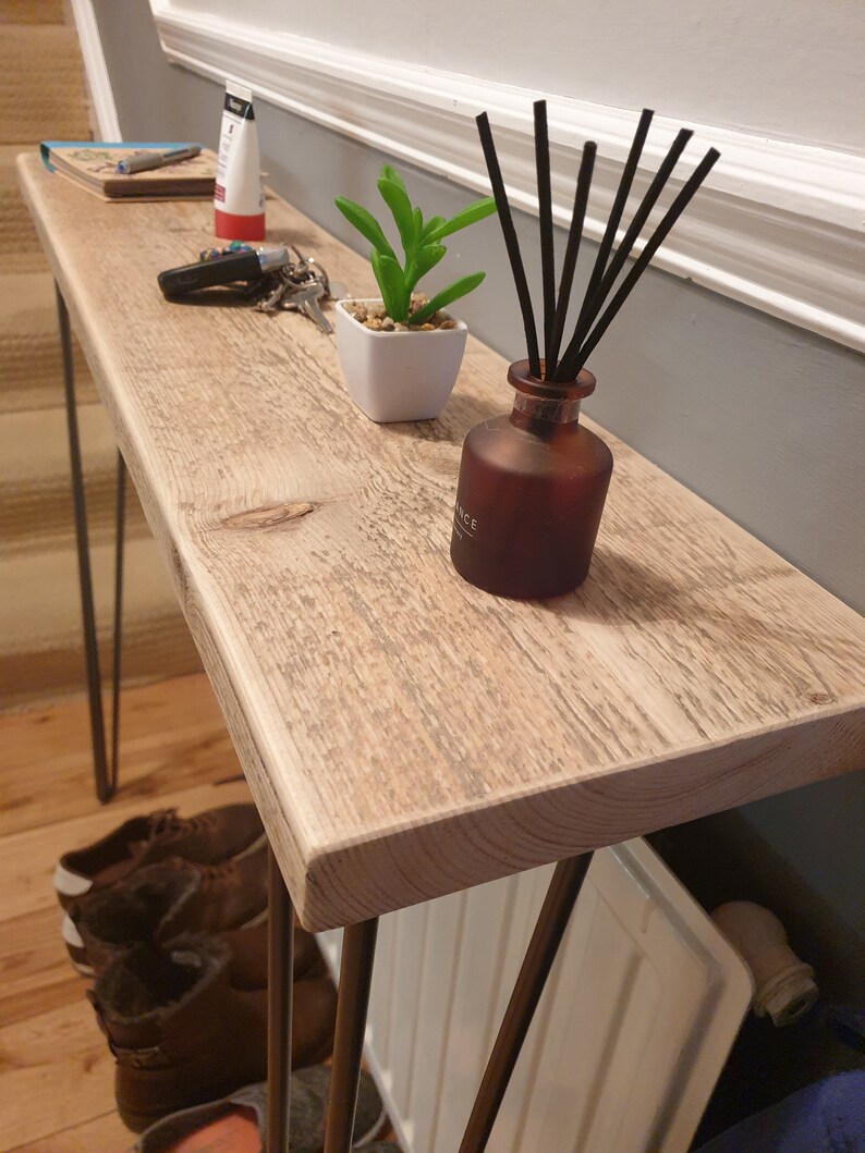 Reclaimed Scaffold Console Table Hallway Radiator Cover - Etsy UK