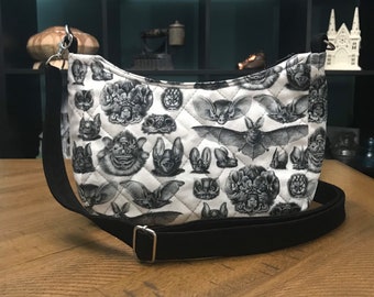 Black Bat Wing Bag, Small Crossbody Bag, Black Purse, Vegan Bag, Goth Bag, Fantasy Bat, Vegan ...